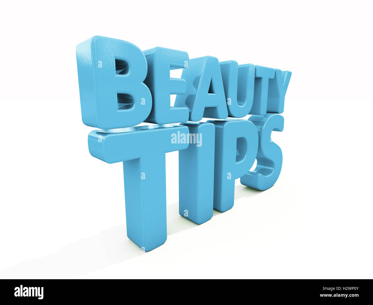 3d Beauty tips Stock Photo - Alamy