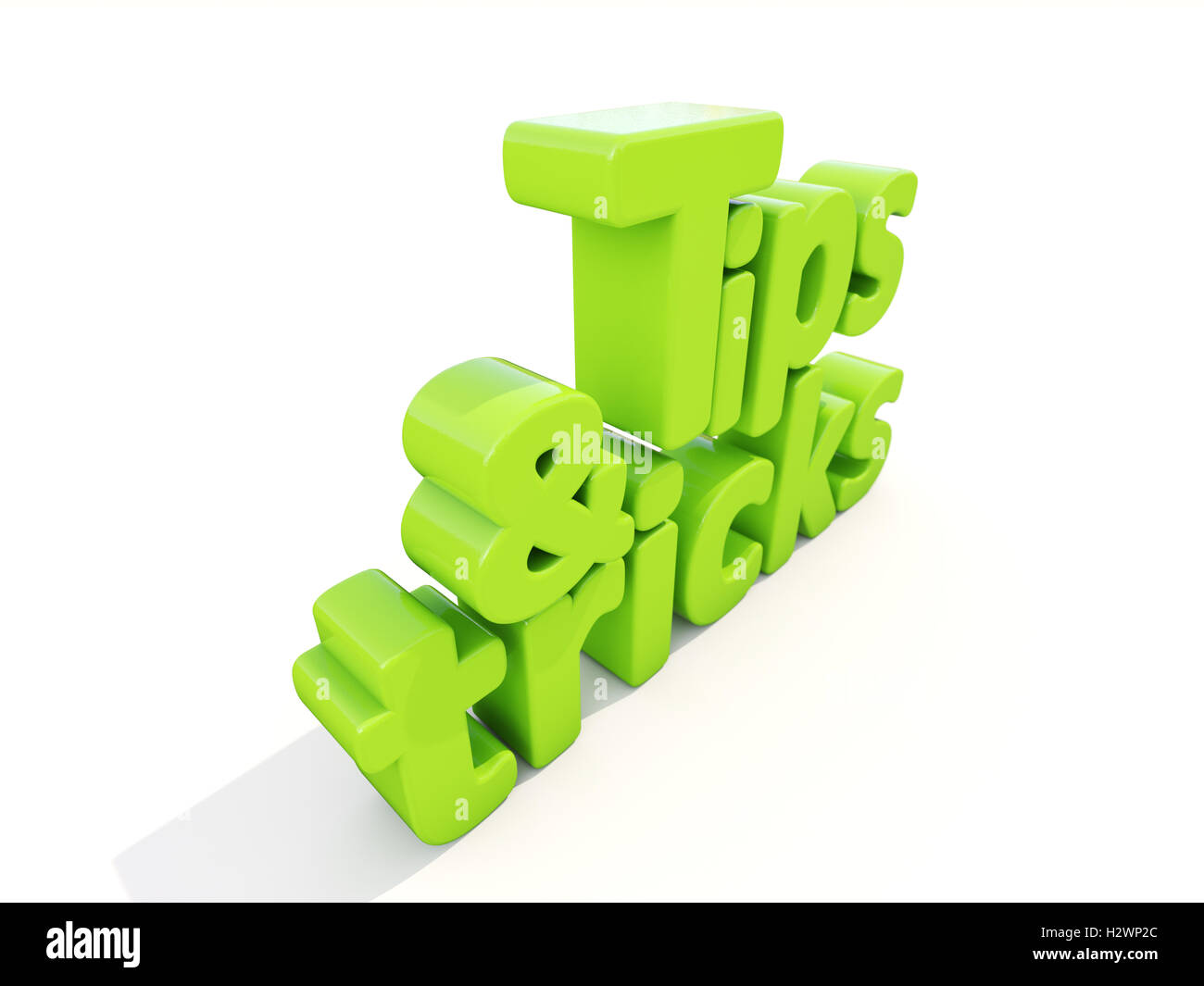 3d tips and tricks Stock Photo - Alamy