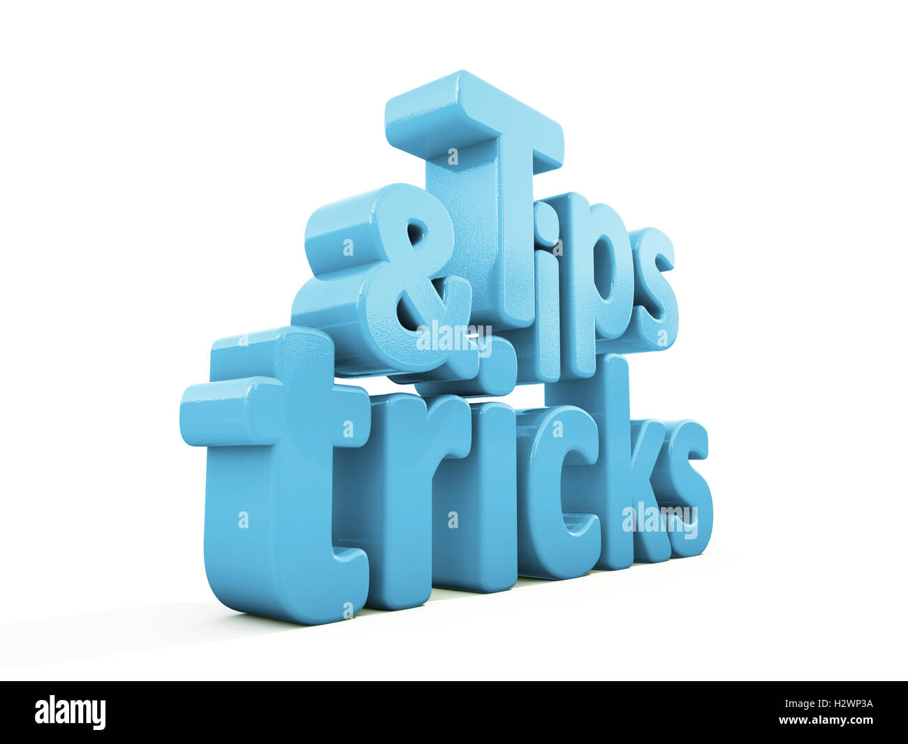3d tips and tricks Stock Photo - Alamy
