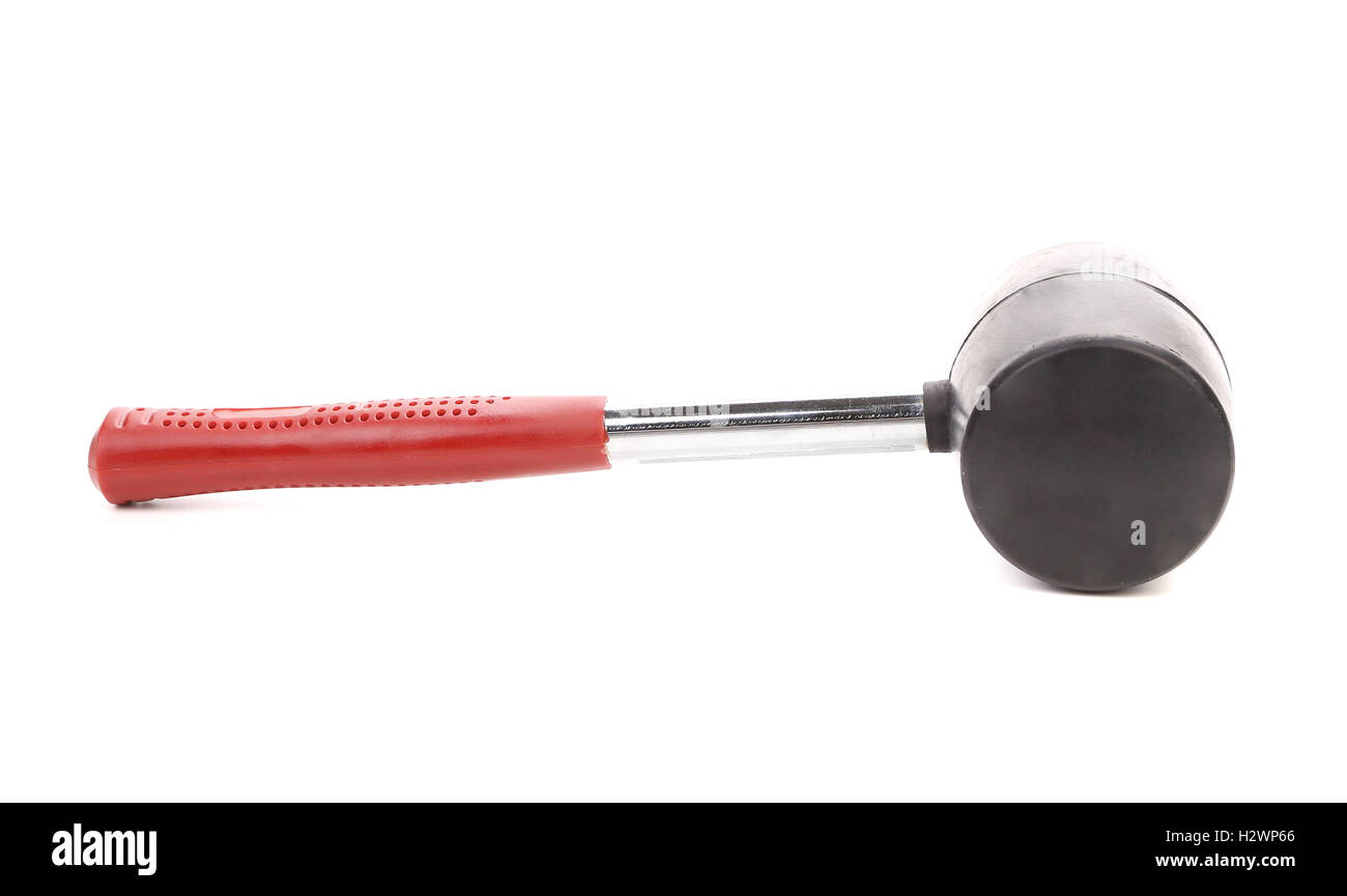 Black rubber mallet Stock Photo - Alamy