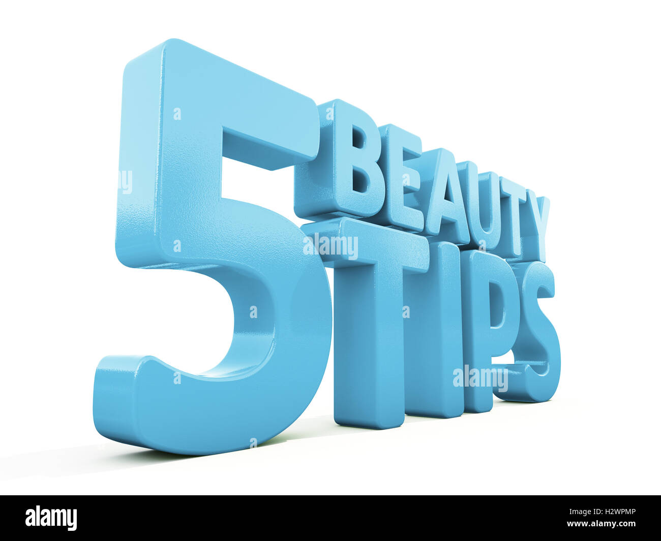 3d Beauty tips Stock Photo - Alamy