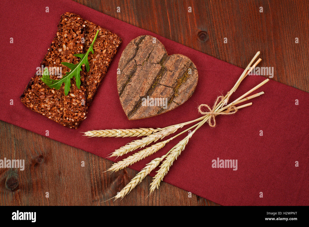 I love healthy food Stock Photo - Alamy