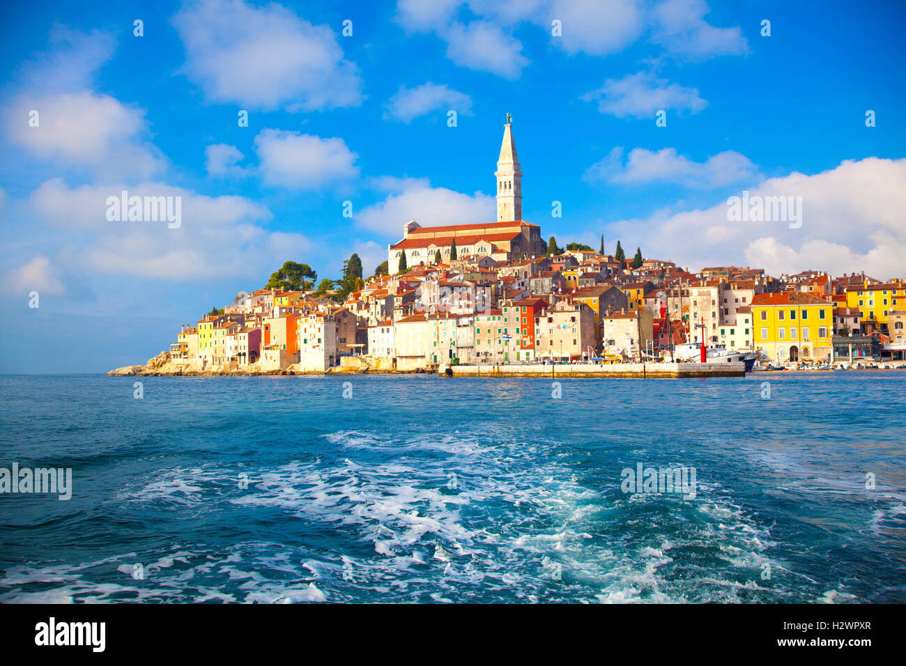 Croatia istria porec harbour street hi-res stock photography and images ...