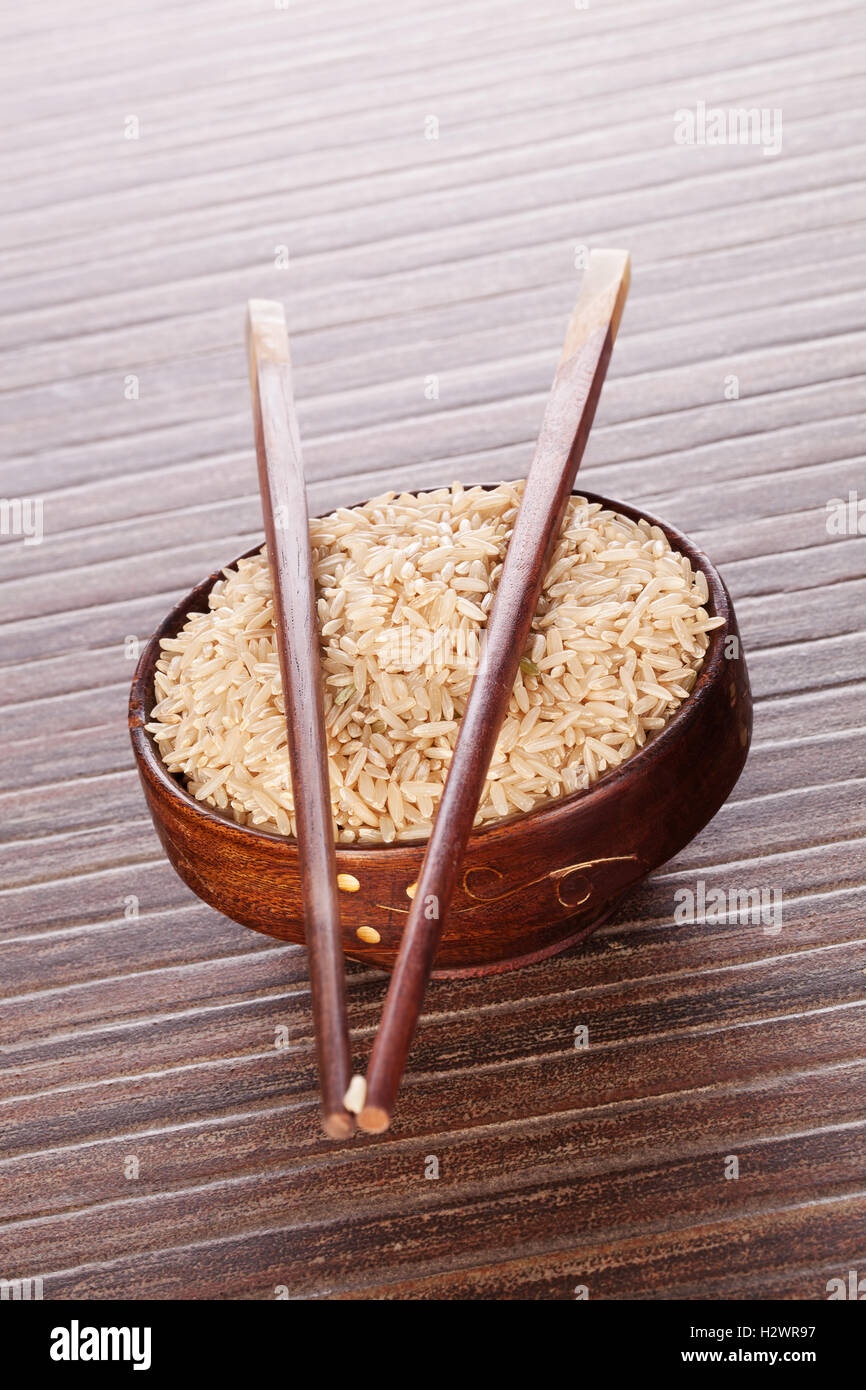 Rice in bowl Stock Photo - Alamy