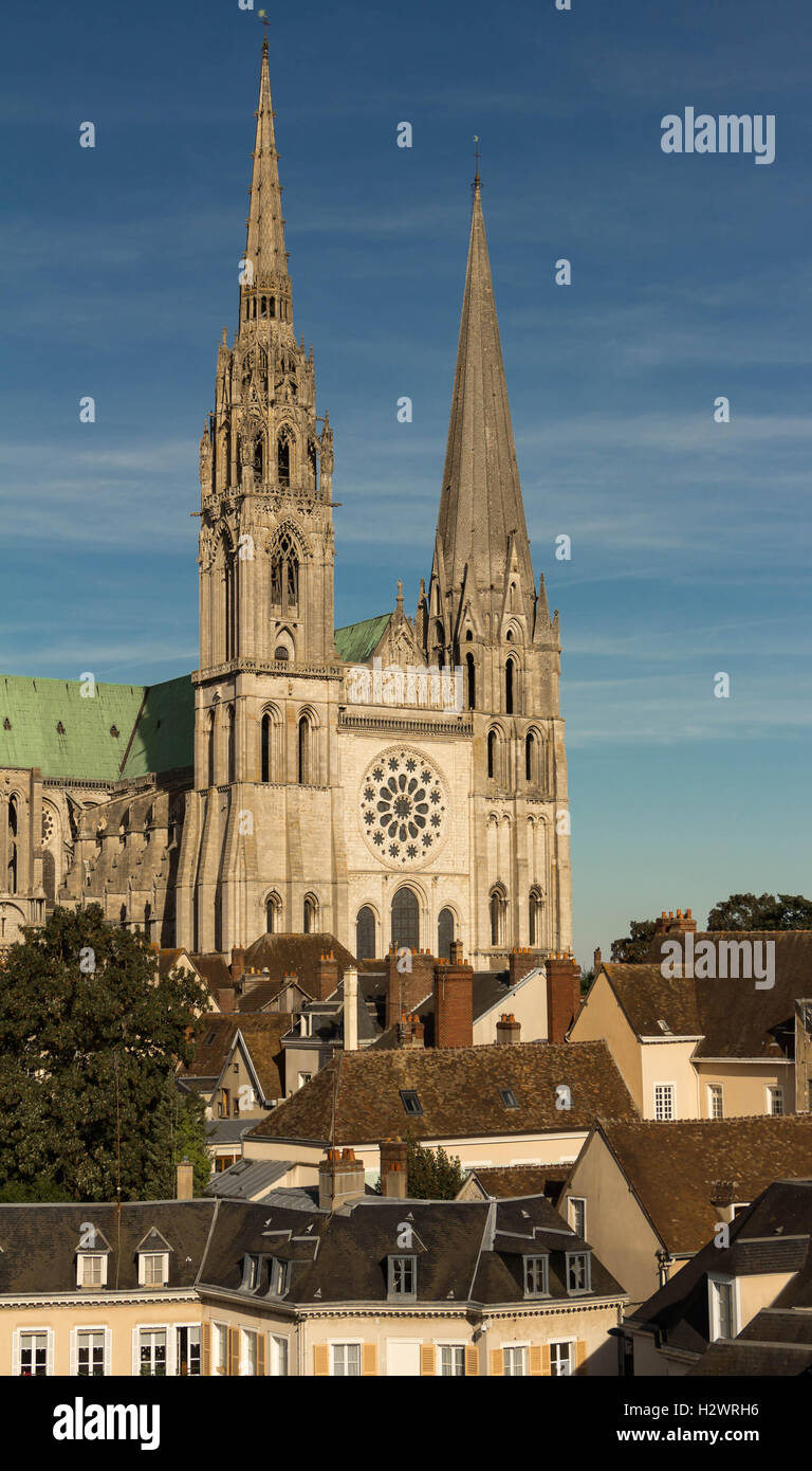 The our Lady of Chartres cathedral is one of the most visited tourist ...