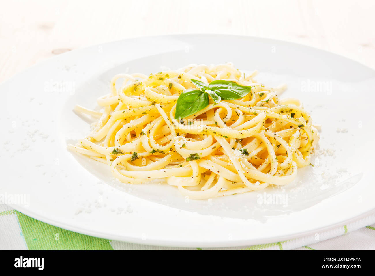 Luxurious italian pasta Stock Photo - Alamy