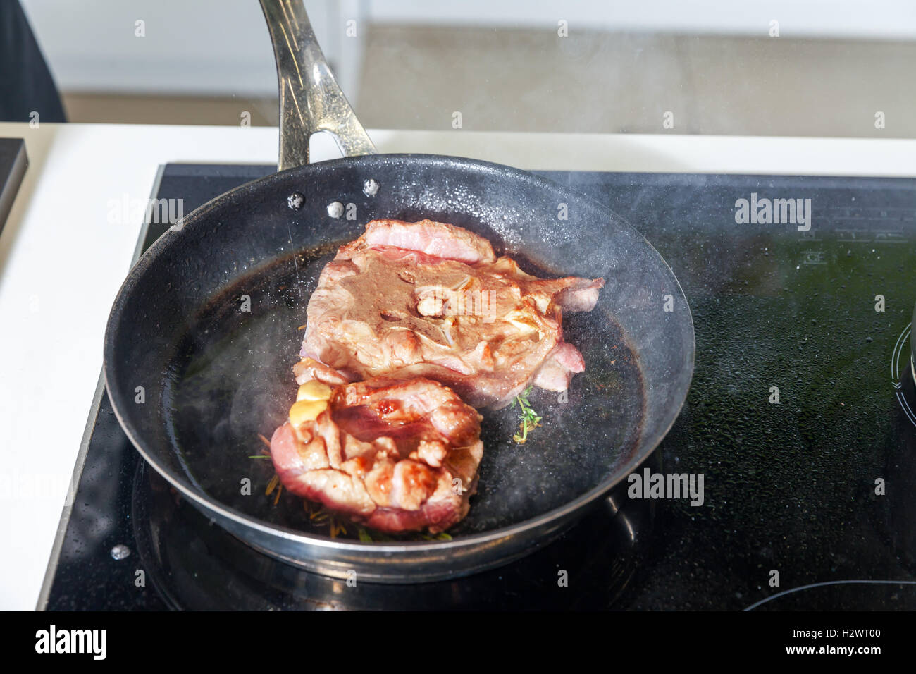 Cooking meat concept Stock Photo - Alamy