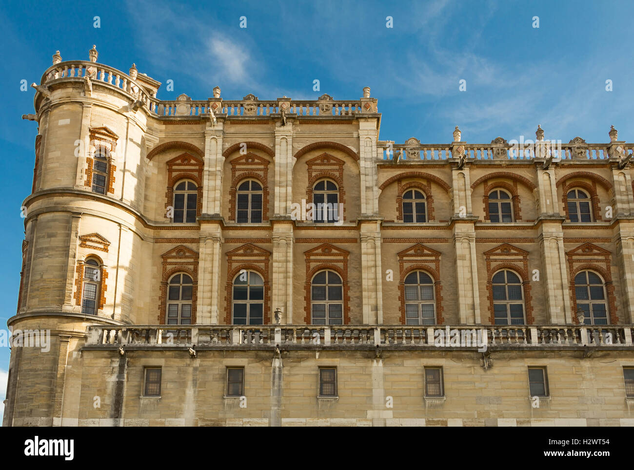 The chateau (castle) Saint Germain en Laye was one of the principle ...