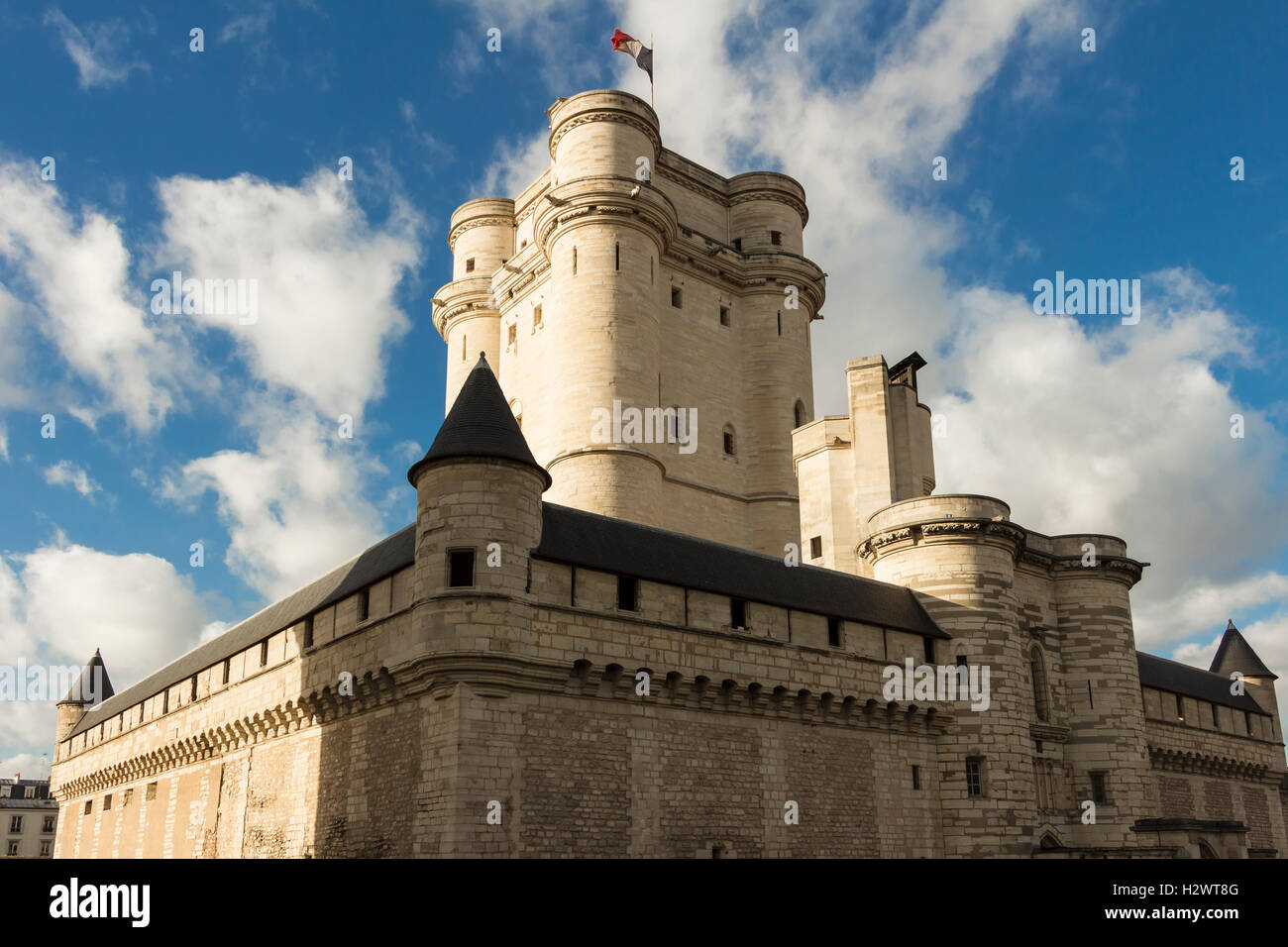 The castle of Vincennes , near Paris, France Stock Photo - Alamy
