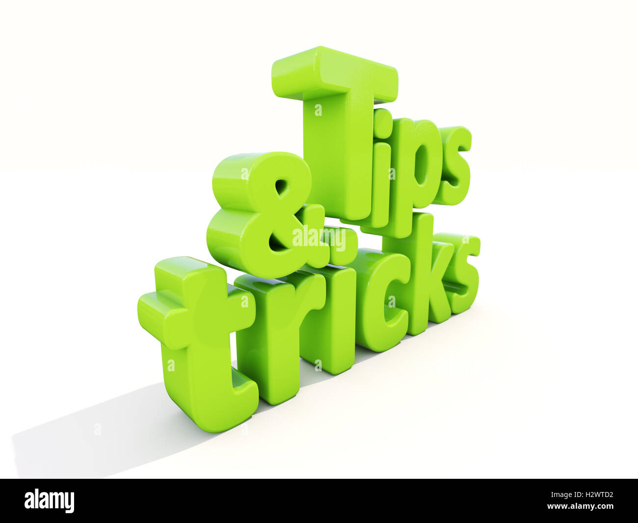 3d tips and tricks Stock Photo - Alamy