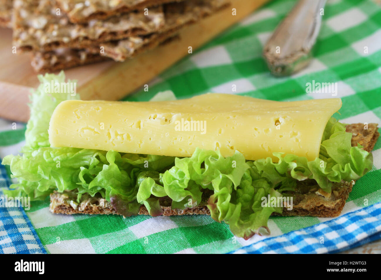 Slice bread lettuce hi-res stock photography and images - Alamy