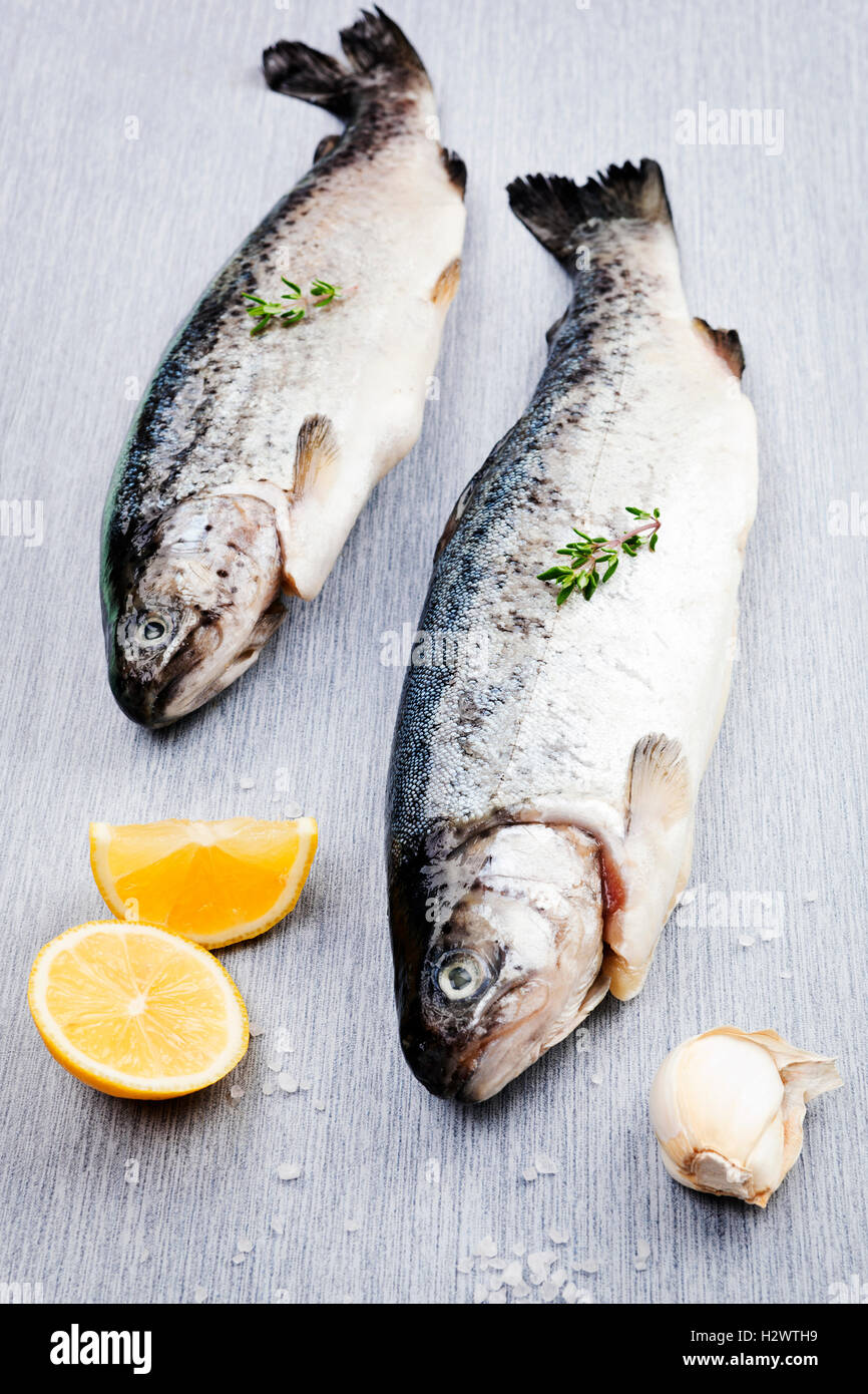 Two fish isolated Stock Photo - Alamy