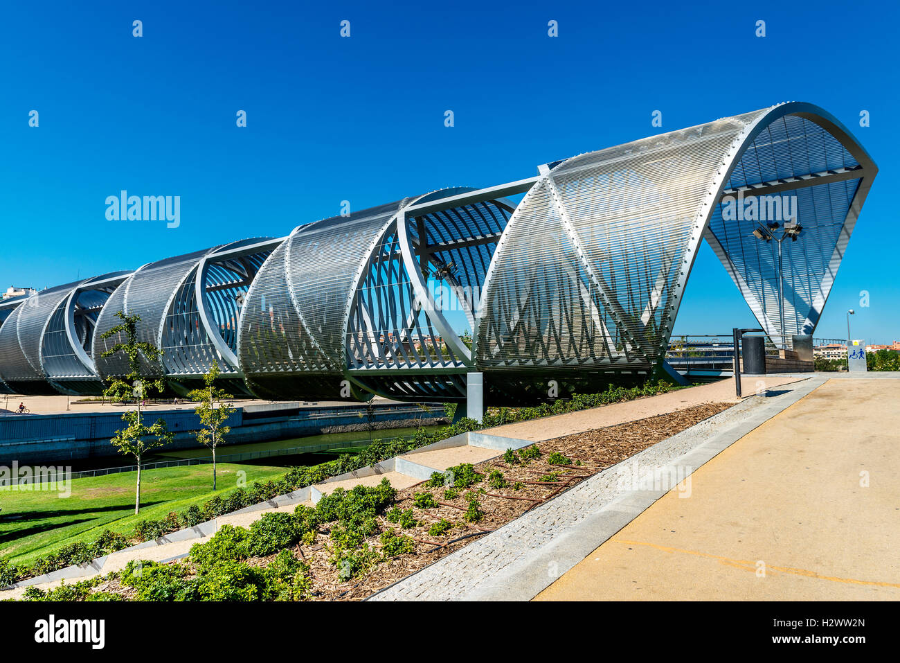 Helicoidal bridge hi-res stock photography and images - Alamy