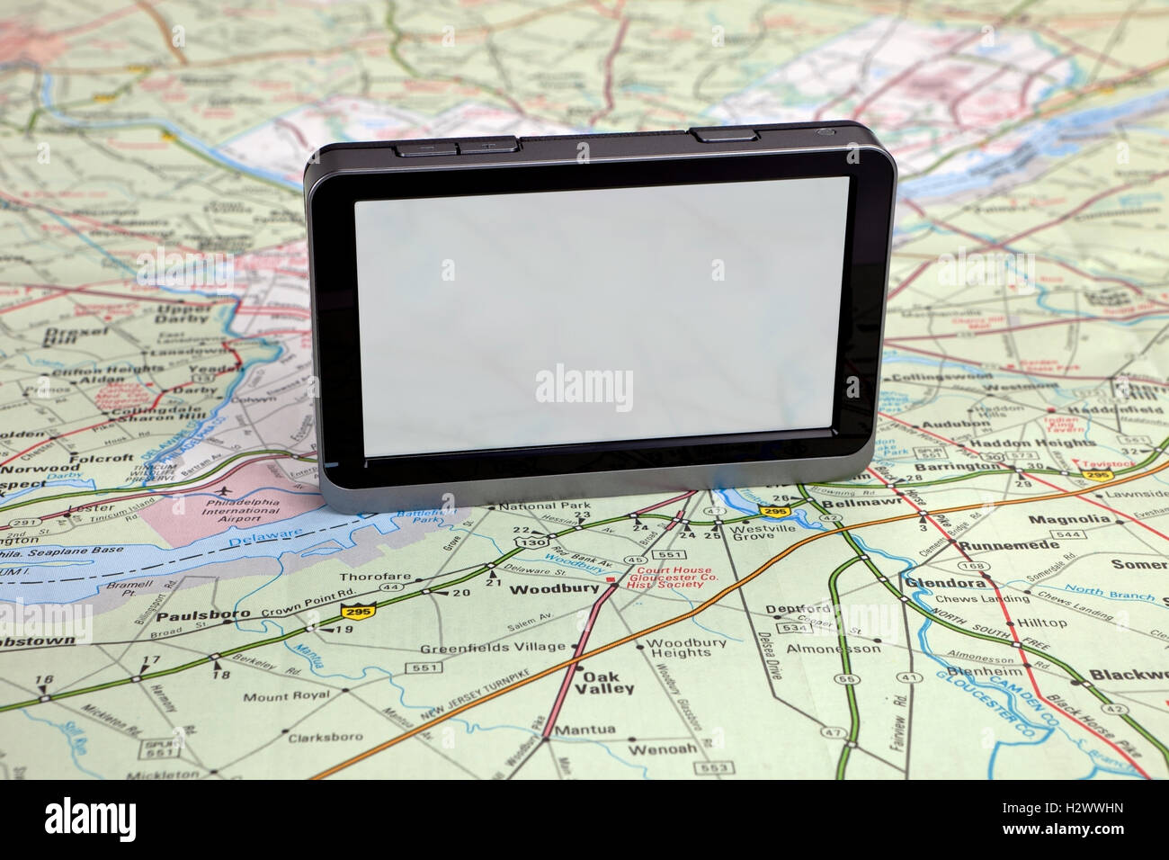 Gps map with instructions hi-res stock photography and images - Alamy