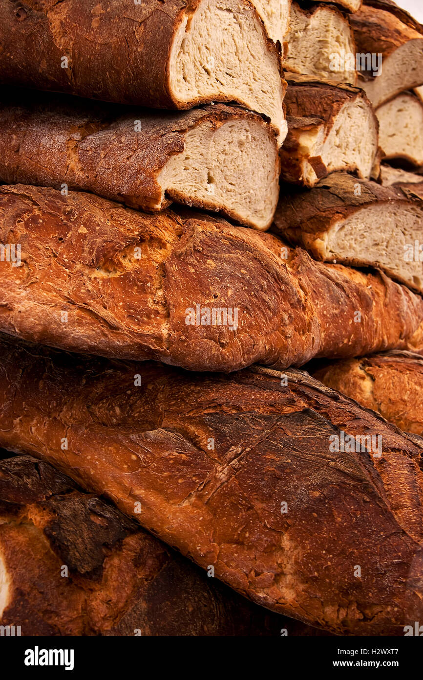 Bread crust background Stock Photo - Alamy