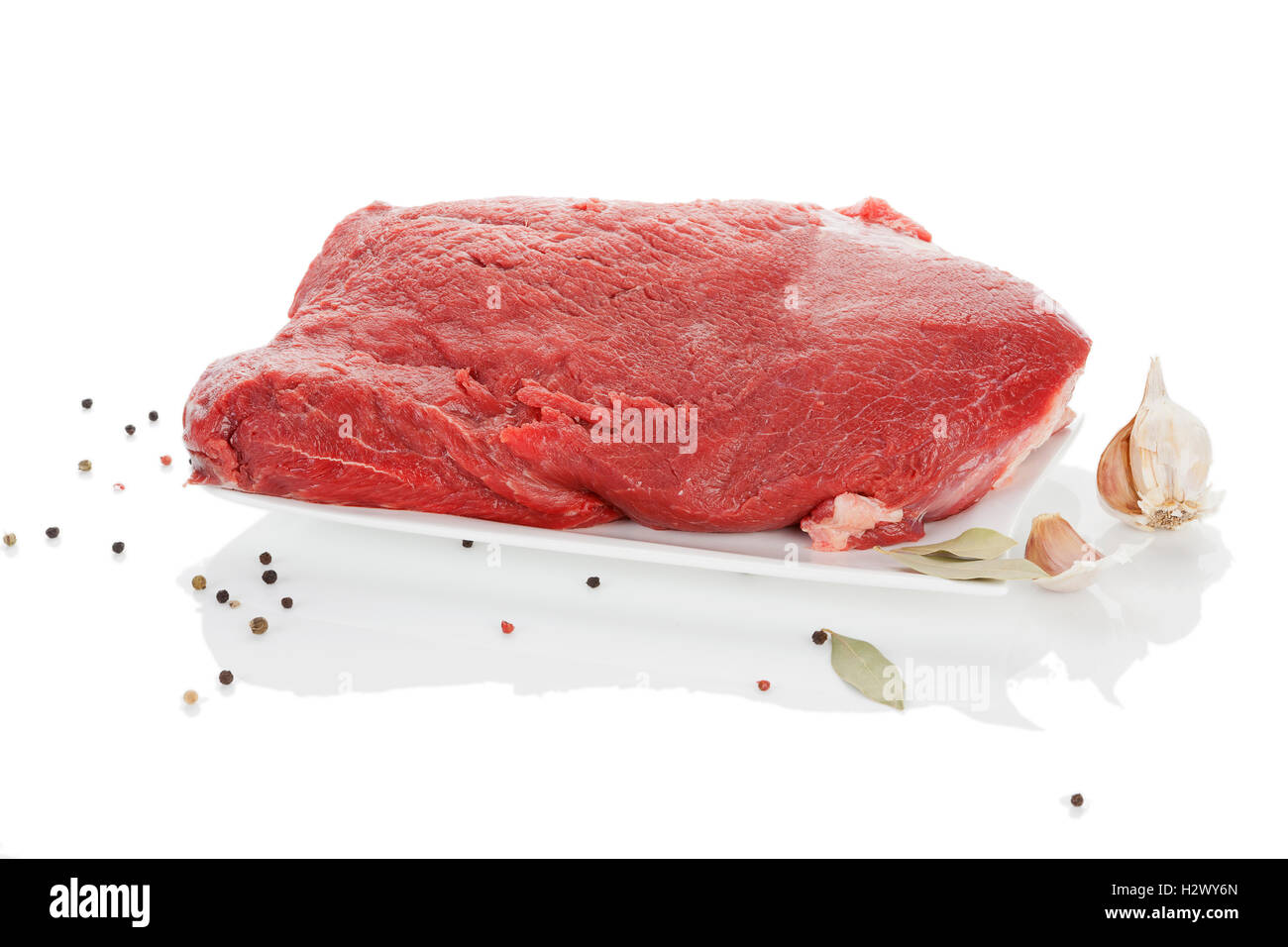 Big fresh beef piece Stock Photo - Alamy