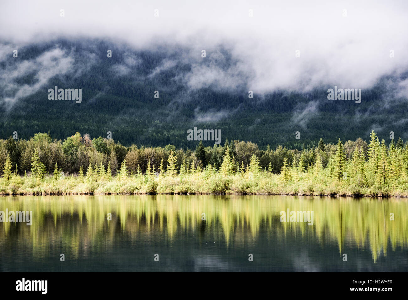 Lake Vermillion Reflections Stock Photo - Alamy