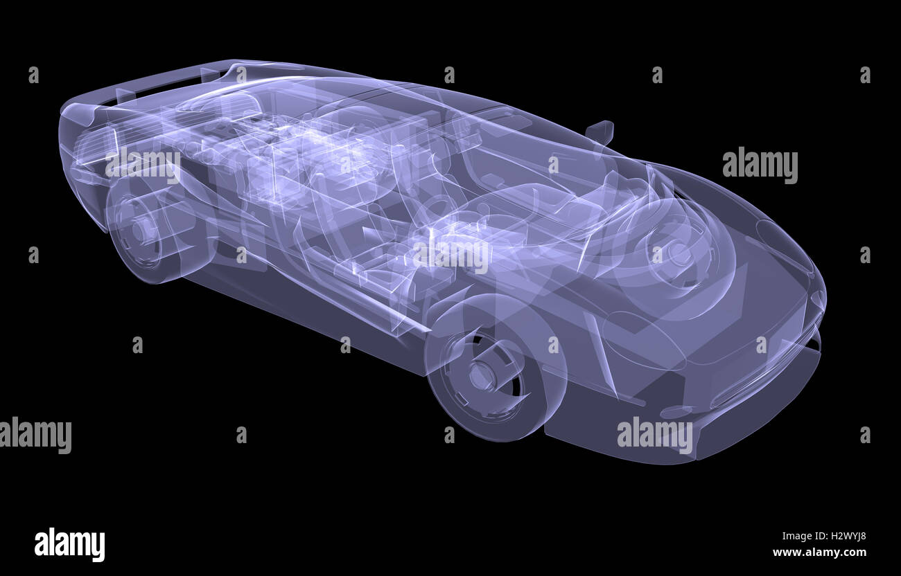 X Ray Sedan High Resolution Stock Photography and Images - Alamy