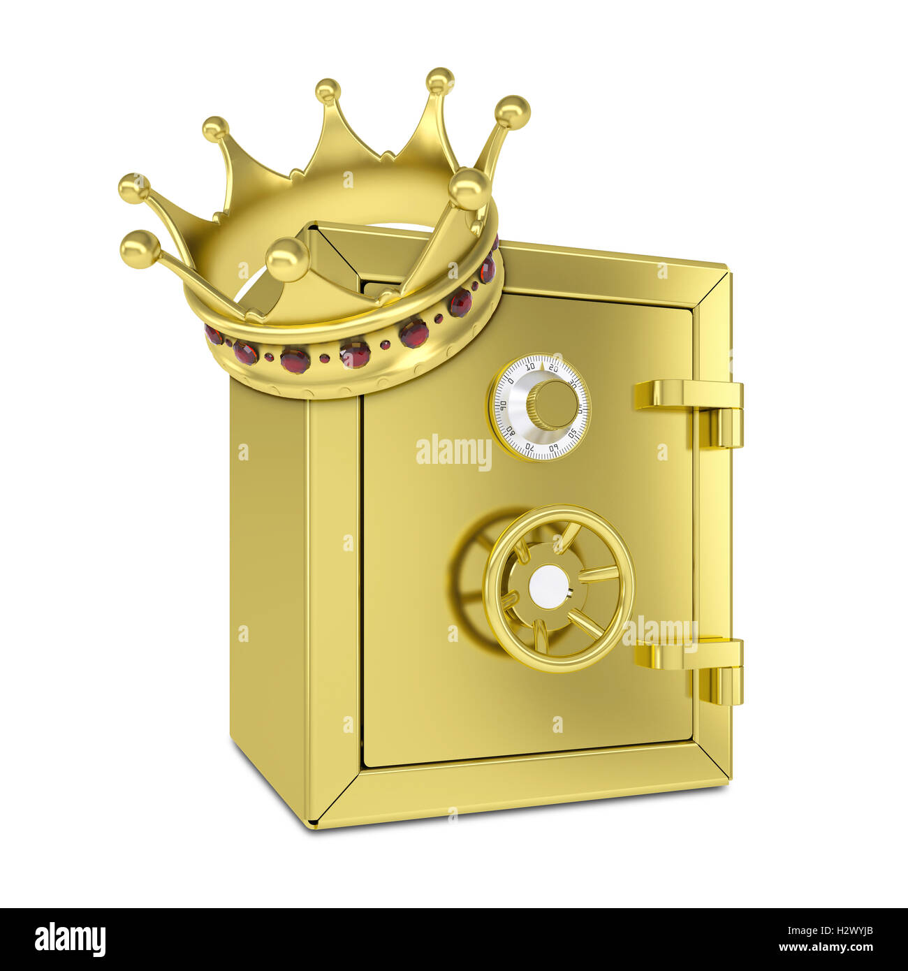 Key gold crown hi-res stock photography and images - Alamy