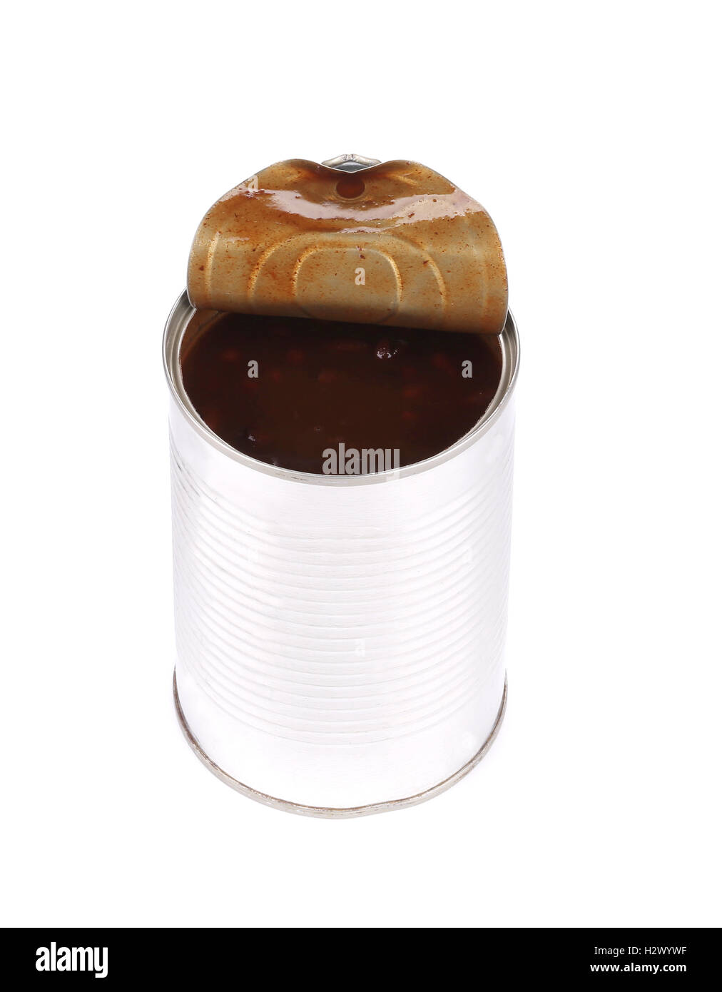 Empty can of beans Cut Out Stock Images & Pictures - Alamy