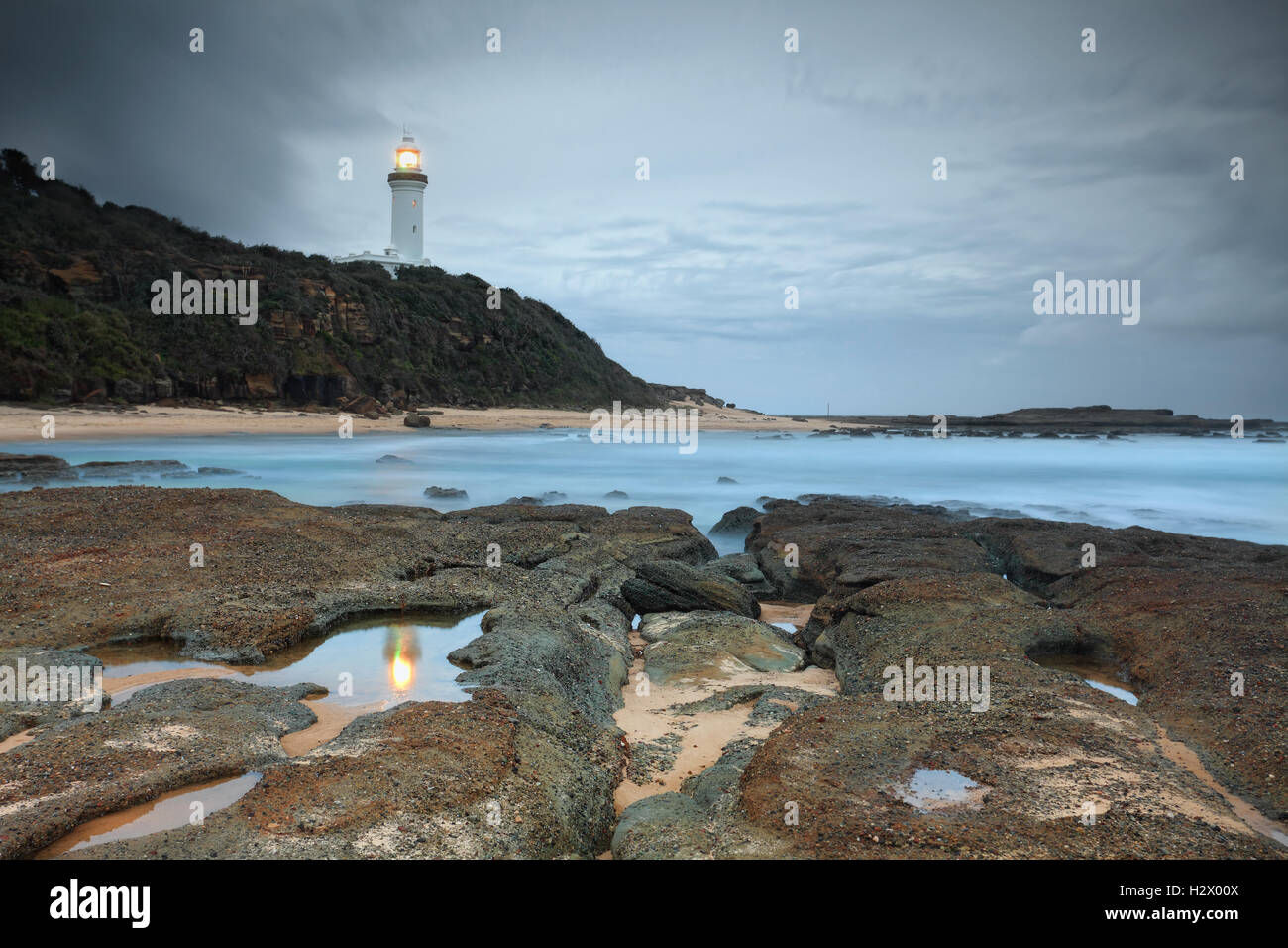 Norah Head Lighthouse Stock Photo - Alamy