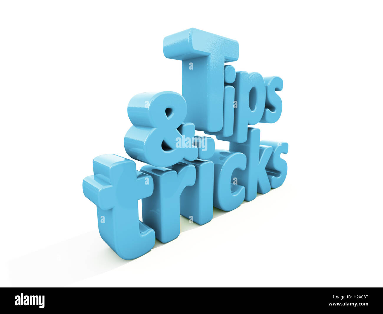 3d tips and tricks Stock Photo - Alamy