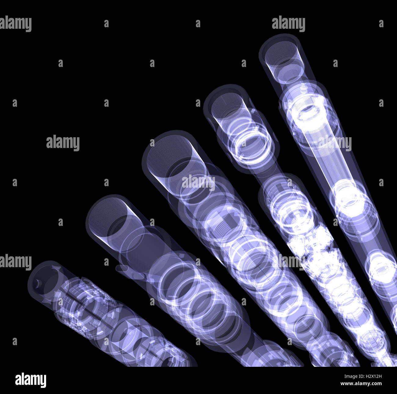 Industrial equipment. X-Ray Stock Photo - Alamy