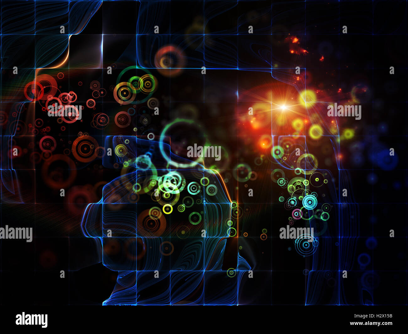 Digital space hi-res stock photography and images - Alamy