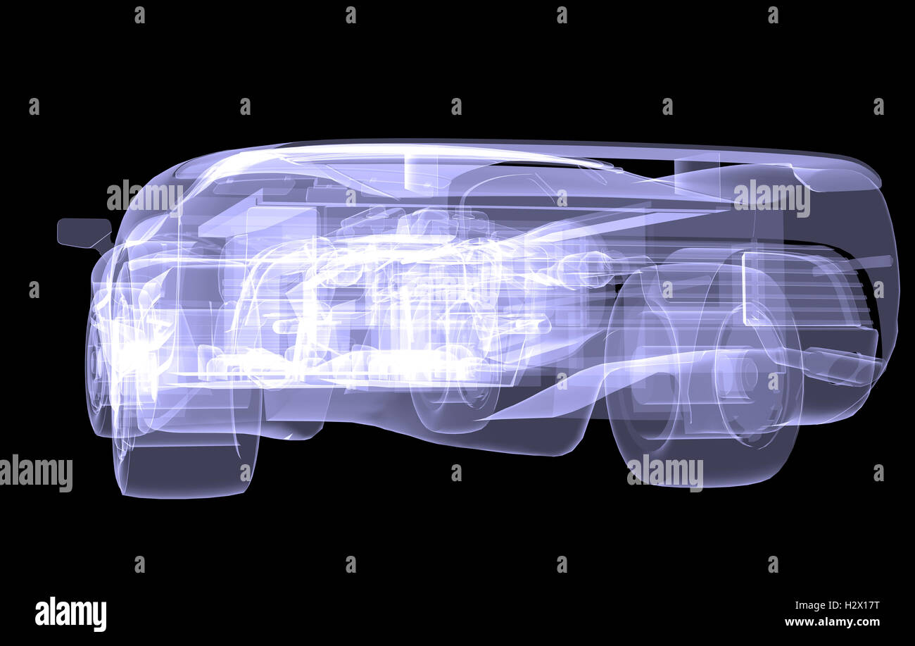X Ray Sedan High Resolution Stock Photography and Images - Alamy