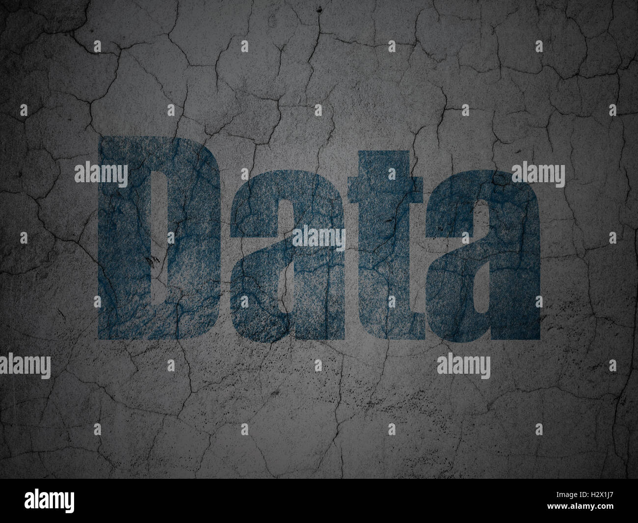 Data concept: Data on grunge wall background Stock Photo - Alamy