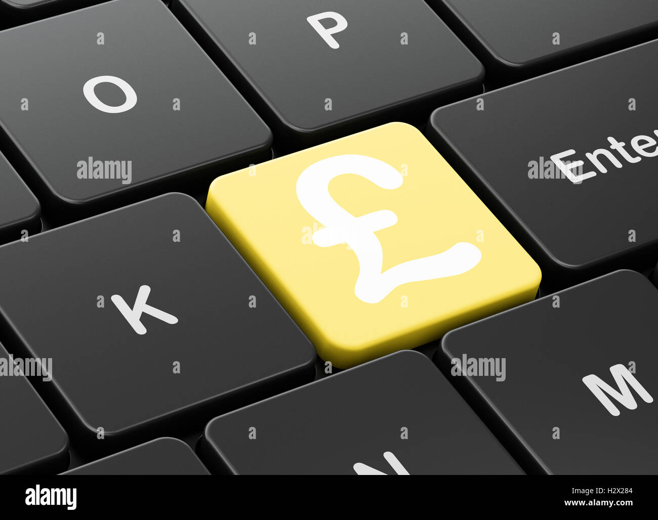 Currency concept: Pound on computer keyboard background Stock Photo - Alamy