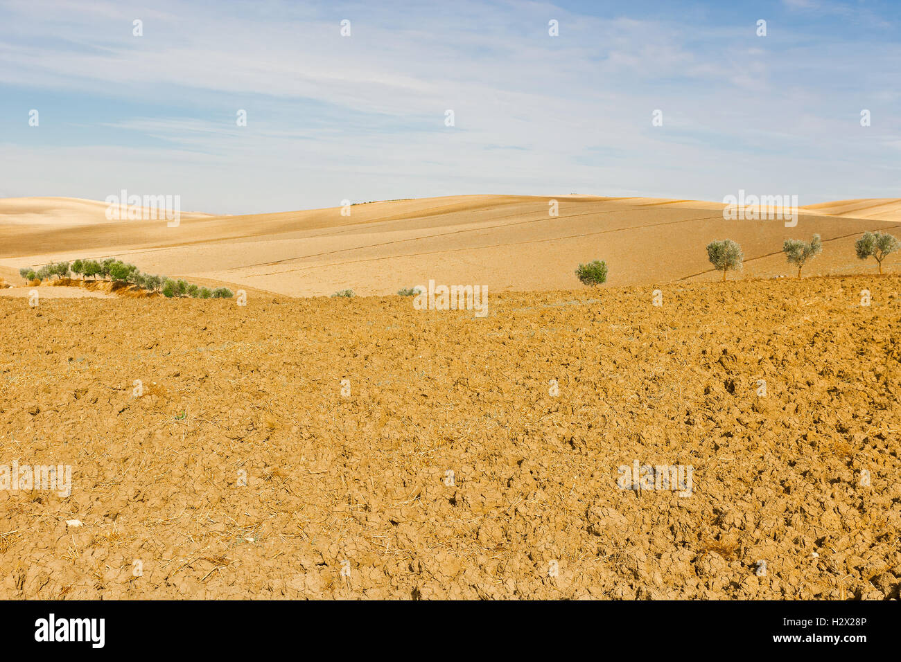 Ploughed spanish field hi-res stock photography and images - Alamy