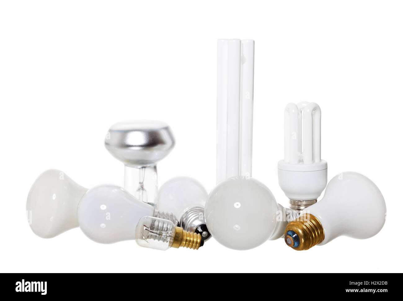 Group of Lights Bulbs Stock Photo - Alamy
