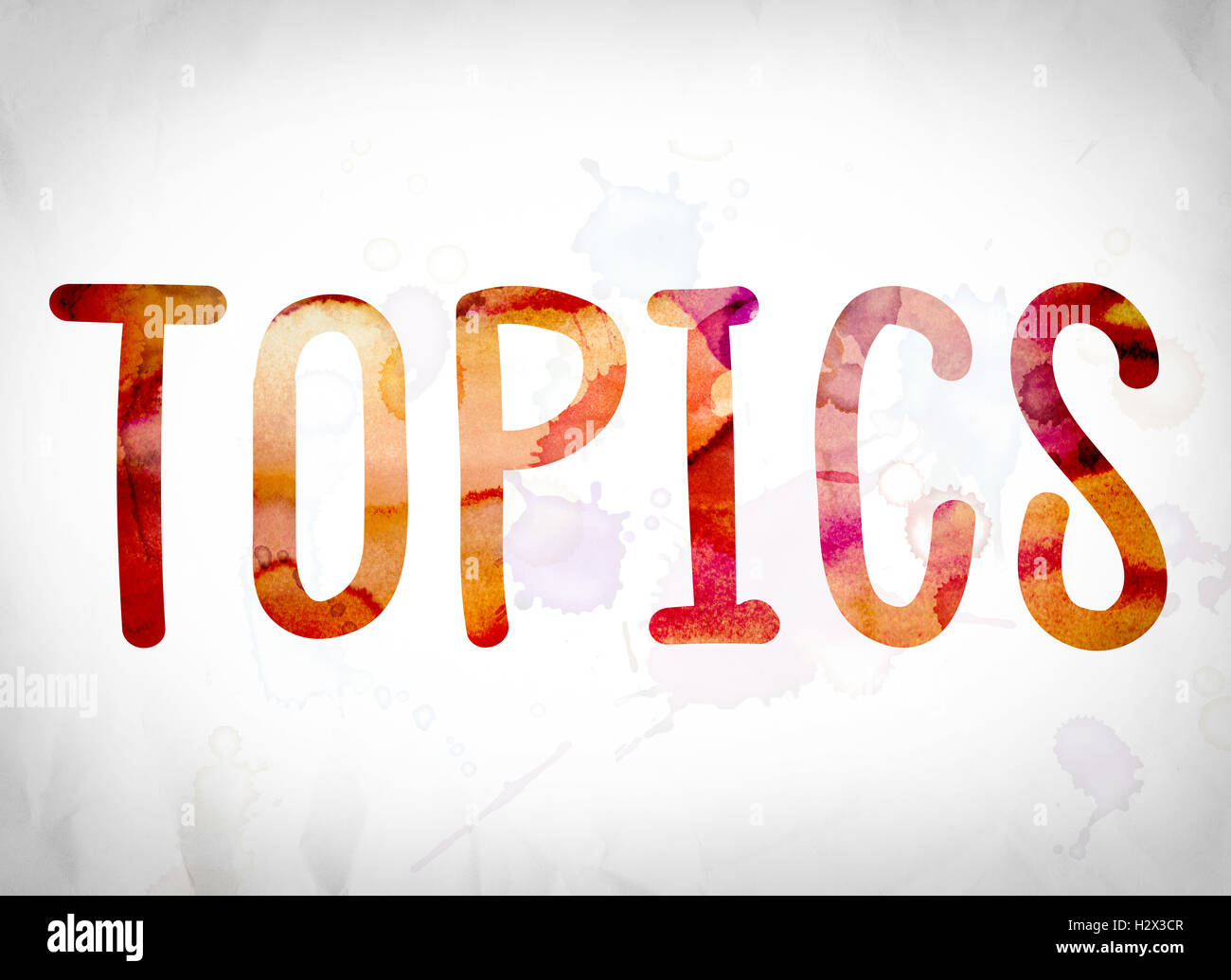 Word topics theme written in hi-res stock photography and images - Alamy