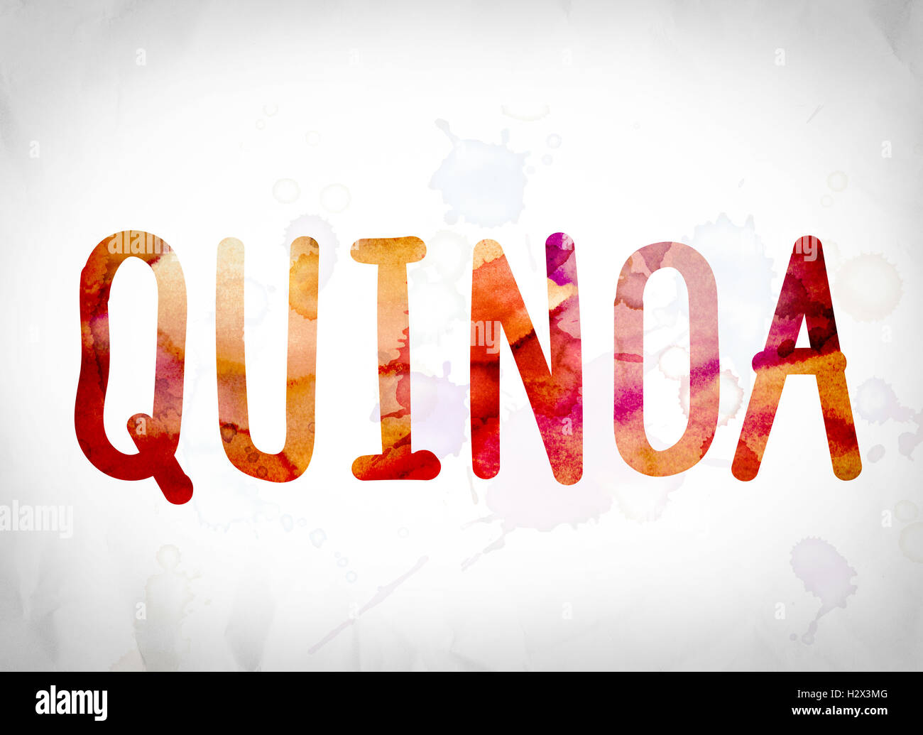 Quinoa writing hi-res stock photography and images - Alamy