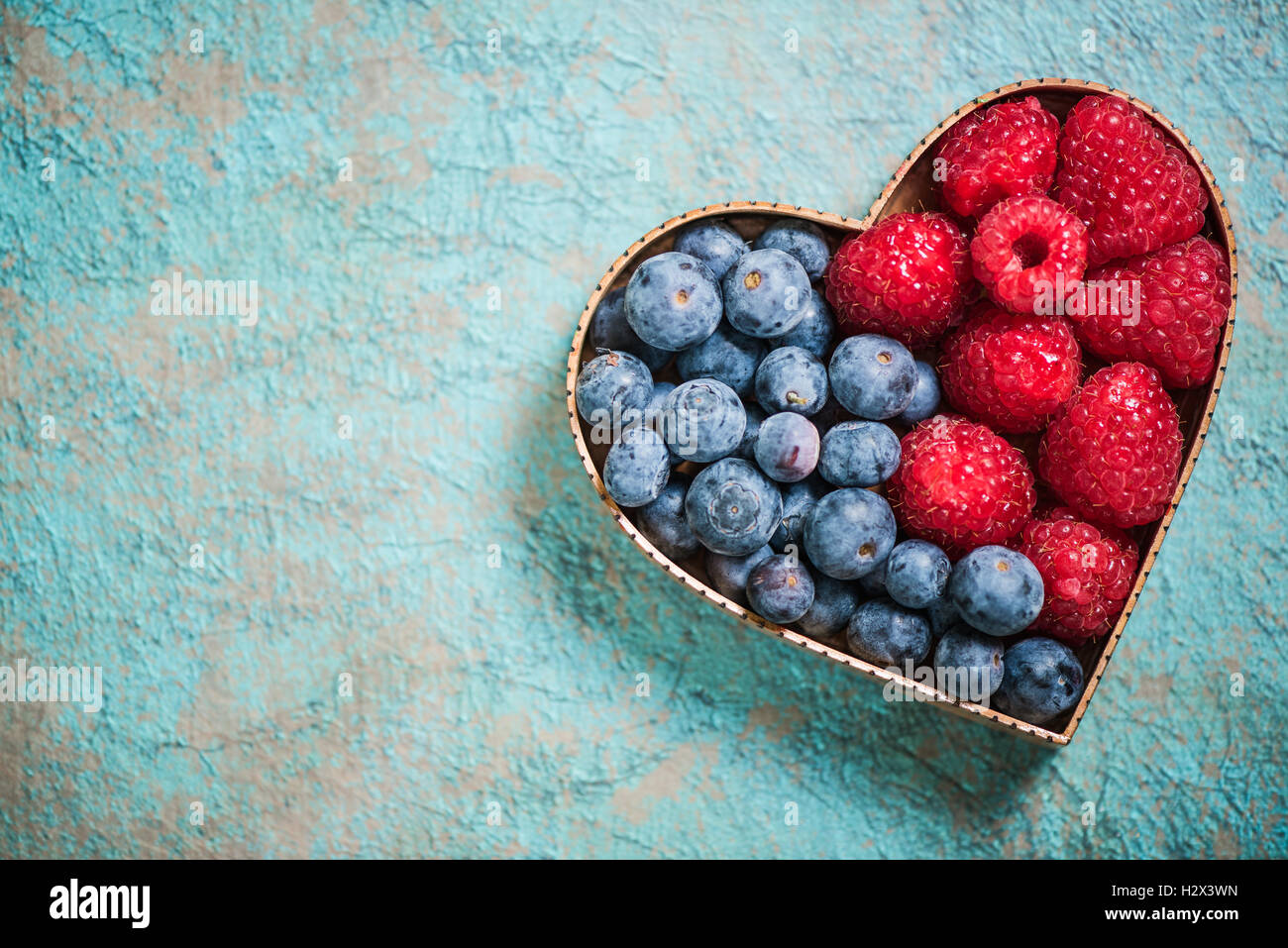 Love for healthy food and fruits concept Stock Photo - Alamy