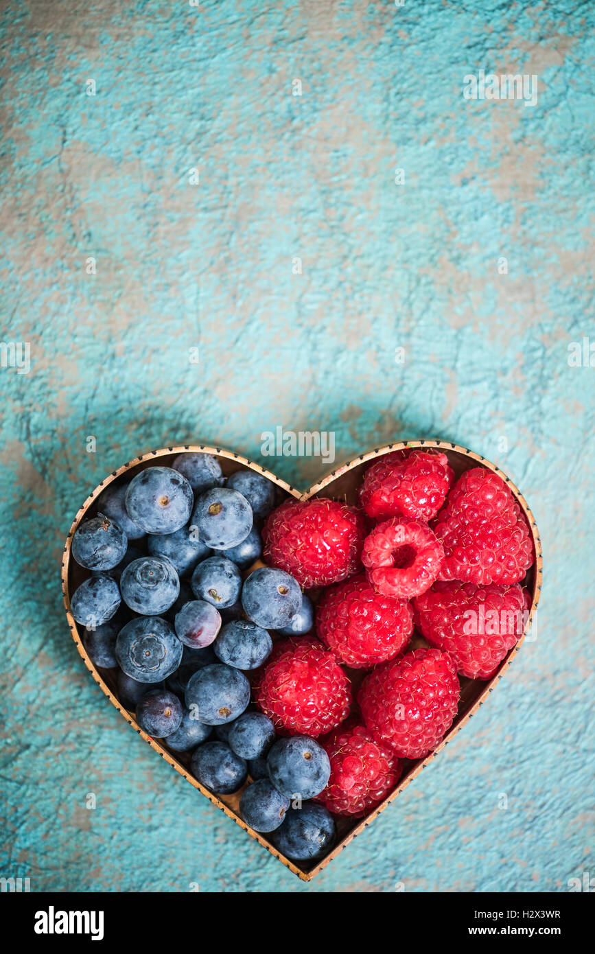 Love for healthy food and fruits concept Stock Photo - Alamy