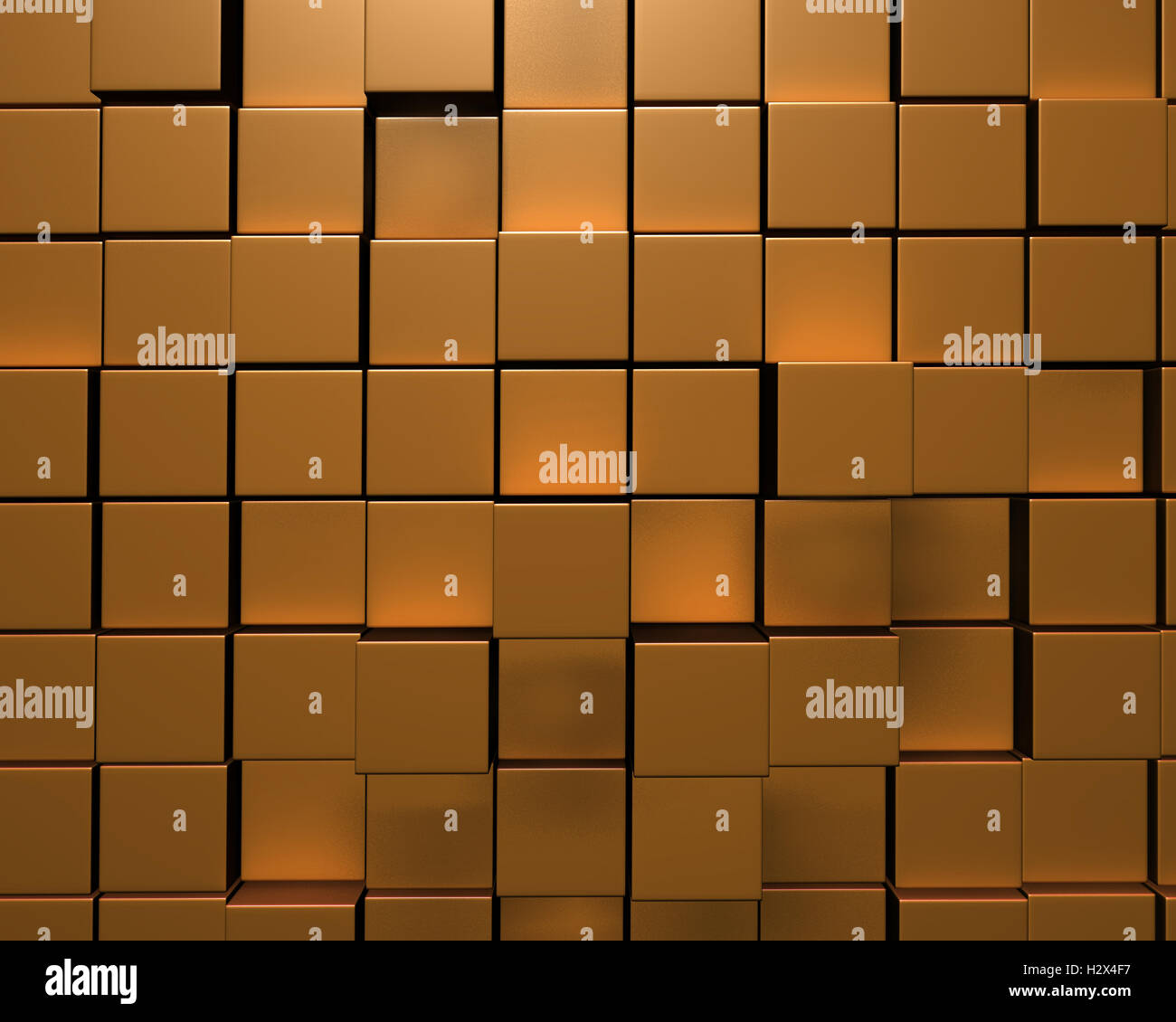 Gold tiles hi-res stock photography and images - Alamy
