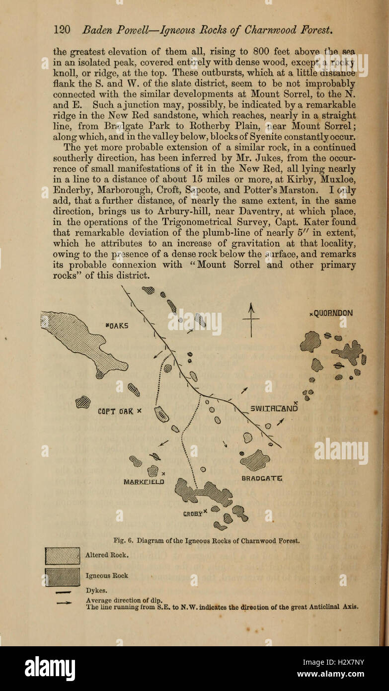Page 120 of the 'Geological Magazine' discusses various geological ...