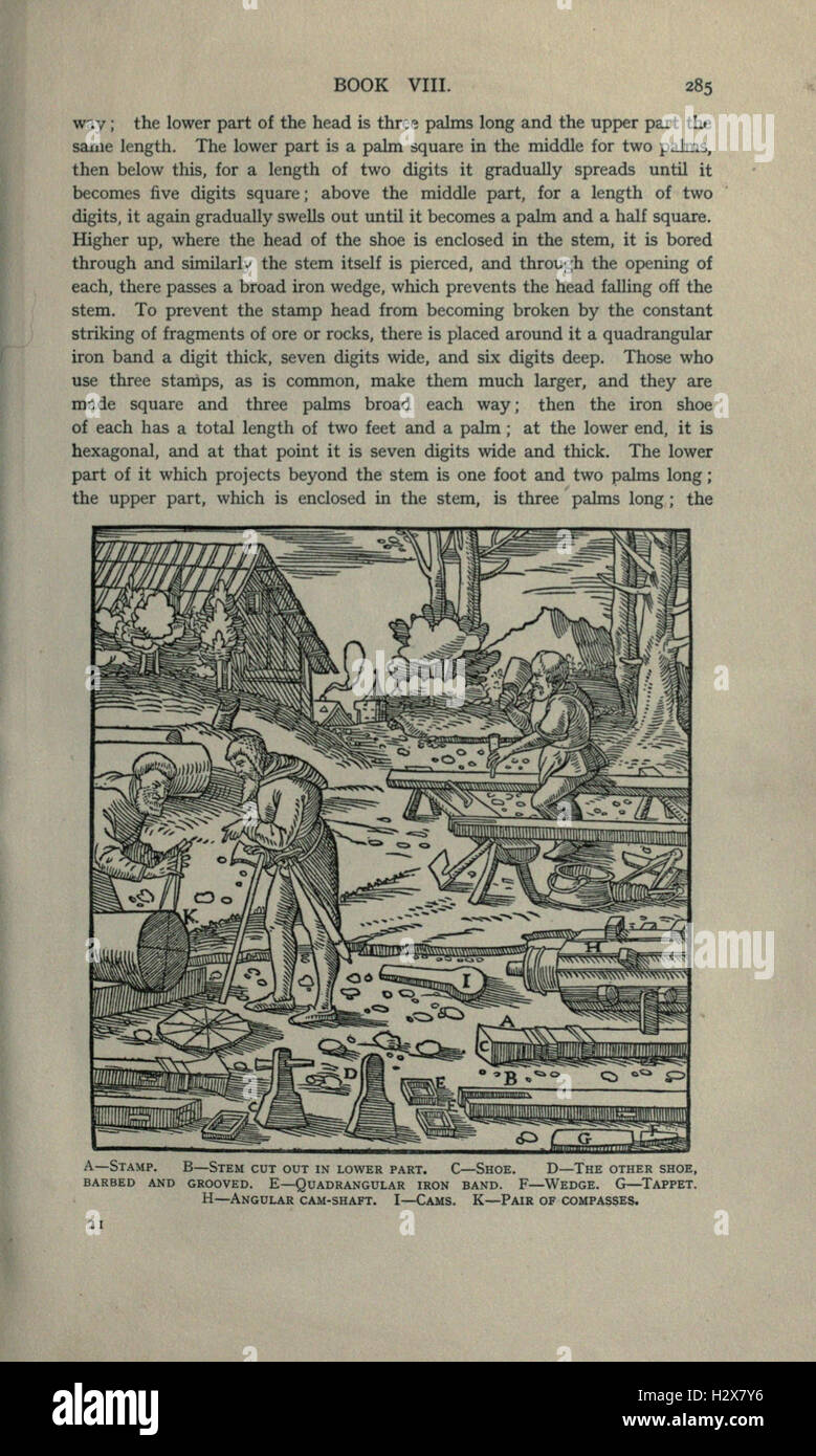 A translation of Georgius Agricola's work on mining and metallurgy from ...