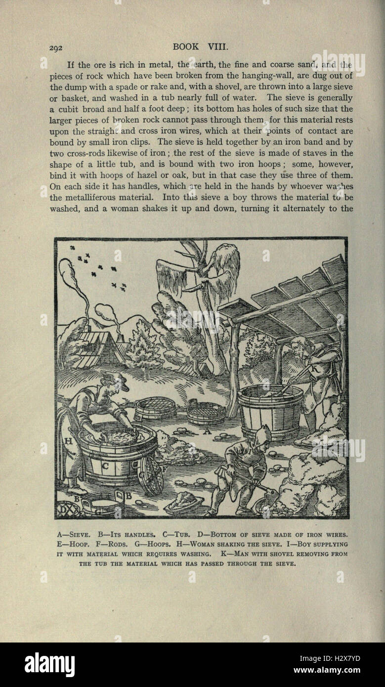 This translation of Agricola's seminal work on mining and metallurgy ...