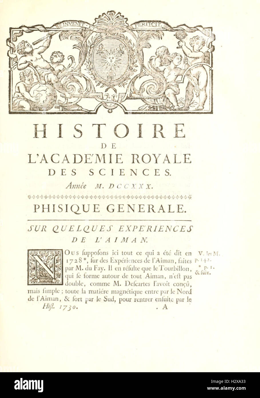 This work covers the history of the Royal Academy of Sciences ...