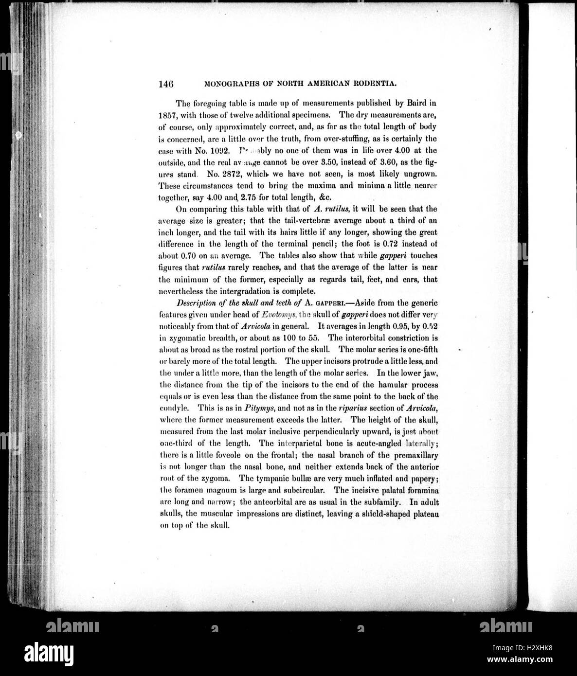 This work provides an extensive study of North American rodent species ...