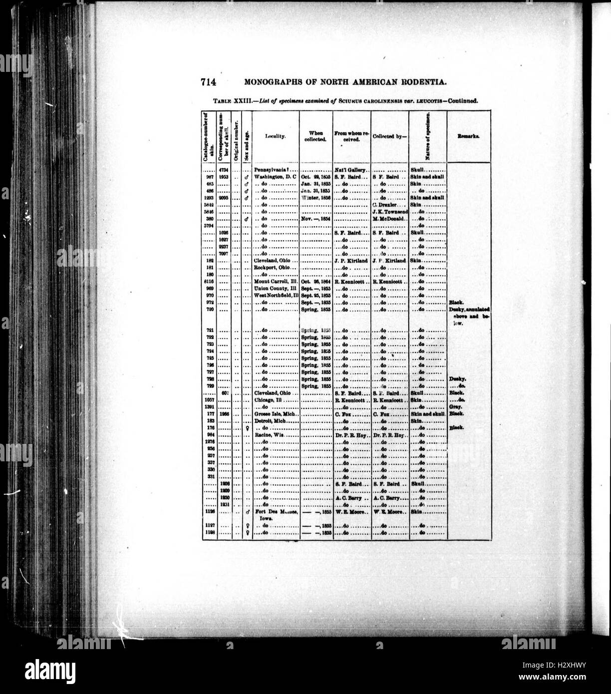A detailed monograph on North American rodents, including their biology ...