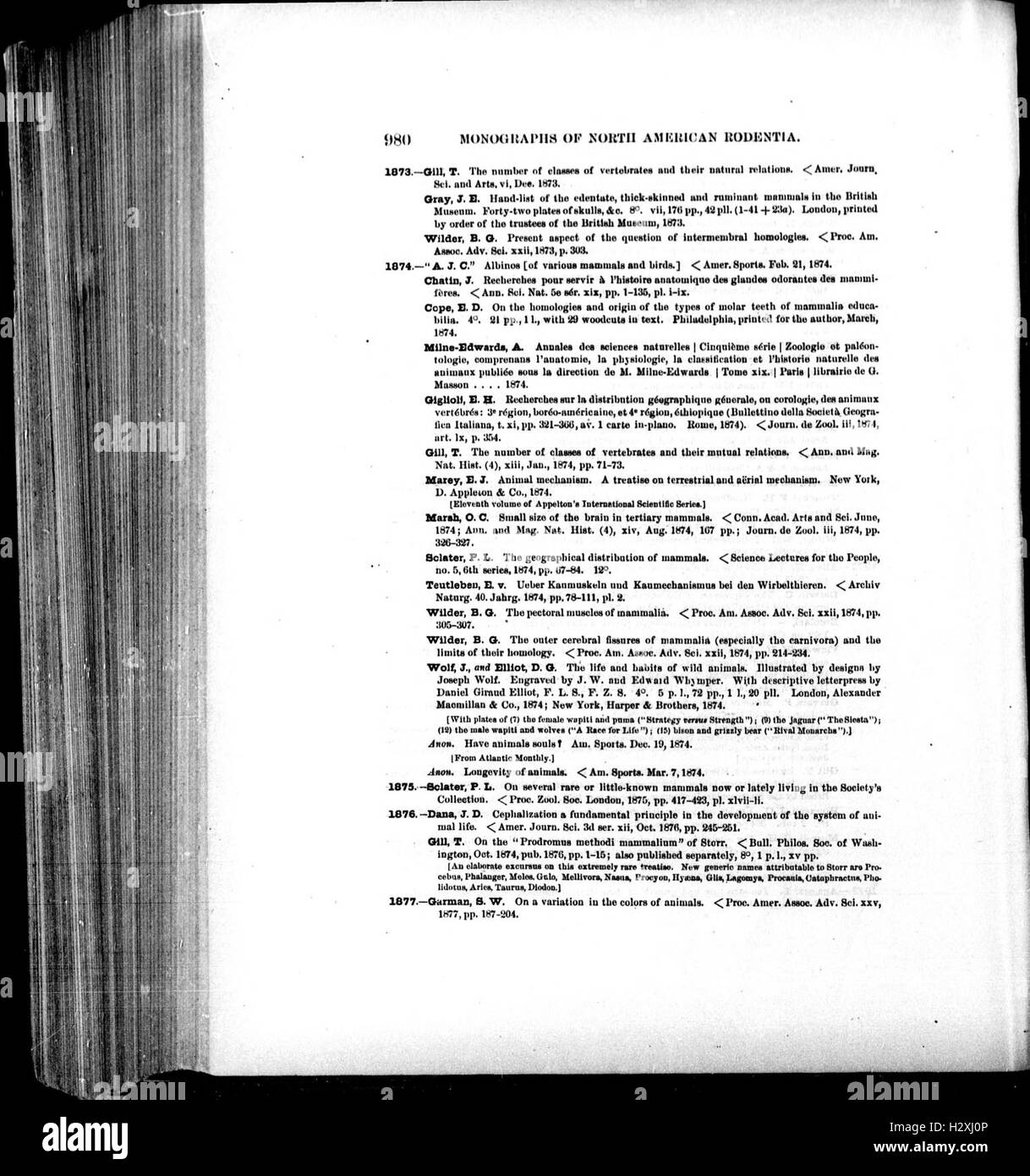 'Monographs of North American Rodentia' provides detailed descriptions ...