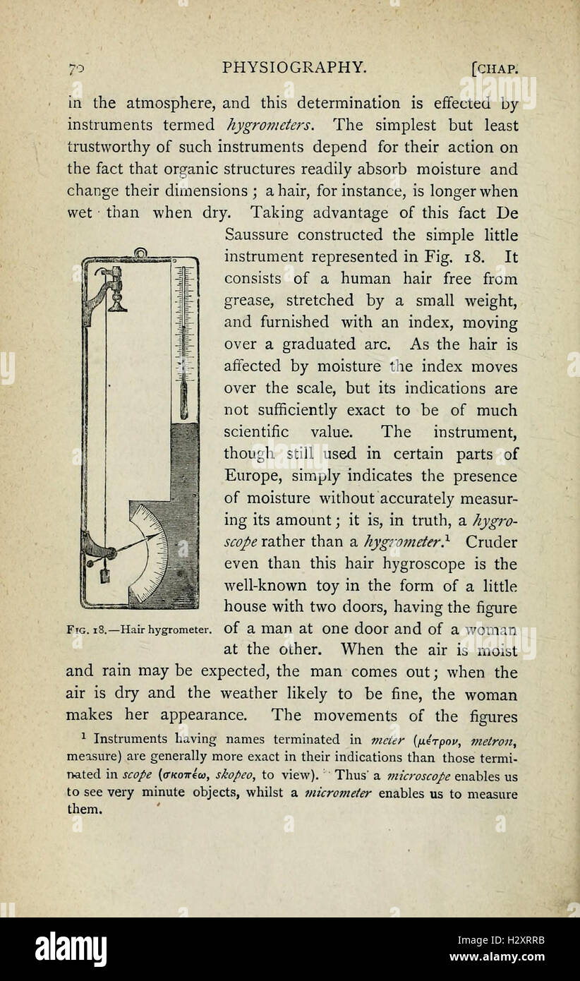 A scientific study of physiography, focusing on the physical features ...