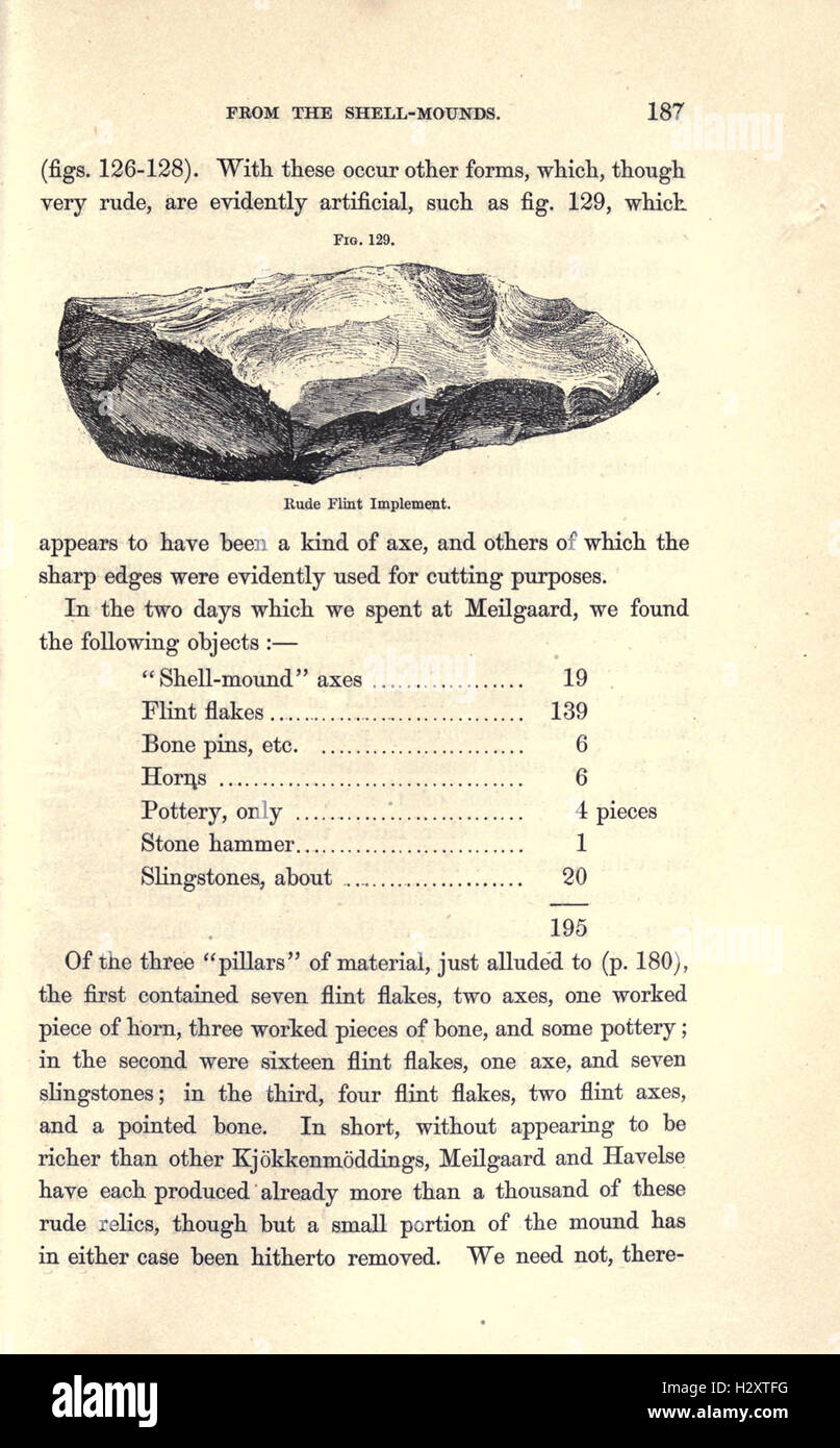 This page from *Pre-historic Times* explores the early periods of human ...