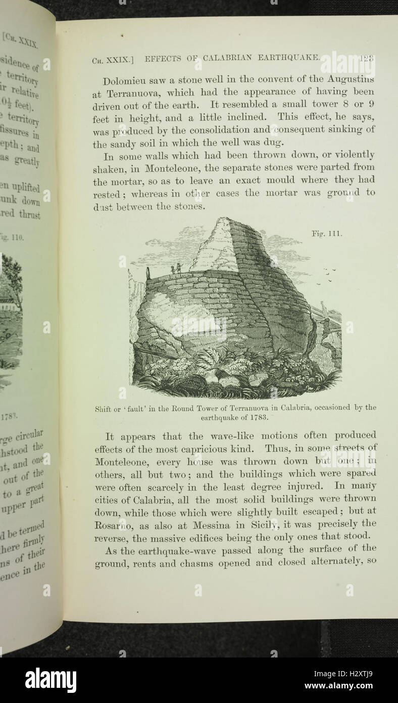 This page from *Principles of Geology* explains key geological concepts ...