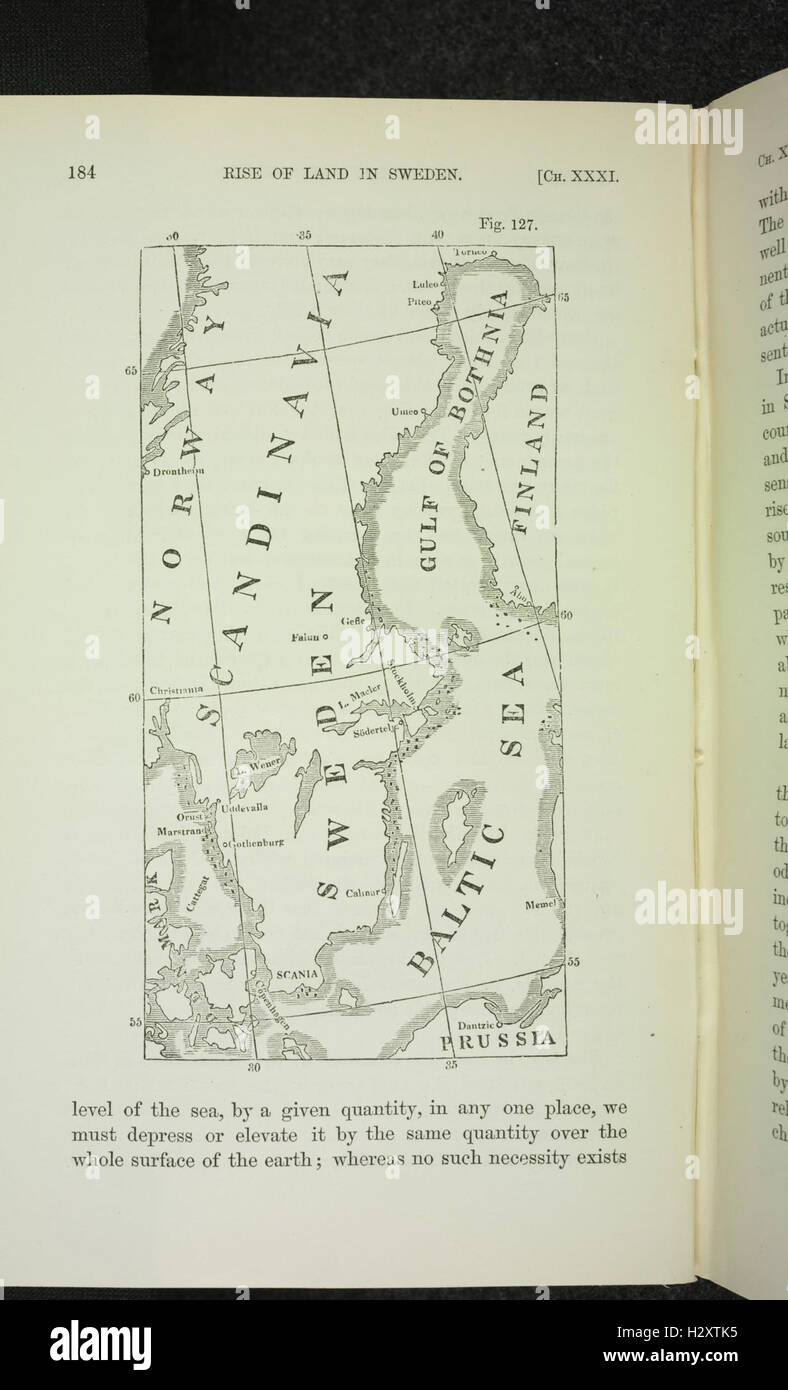 This geological text outlines the fundamental principles of geology ...