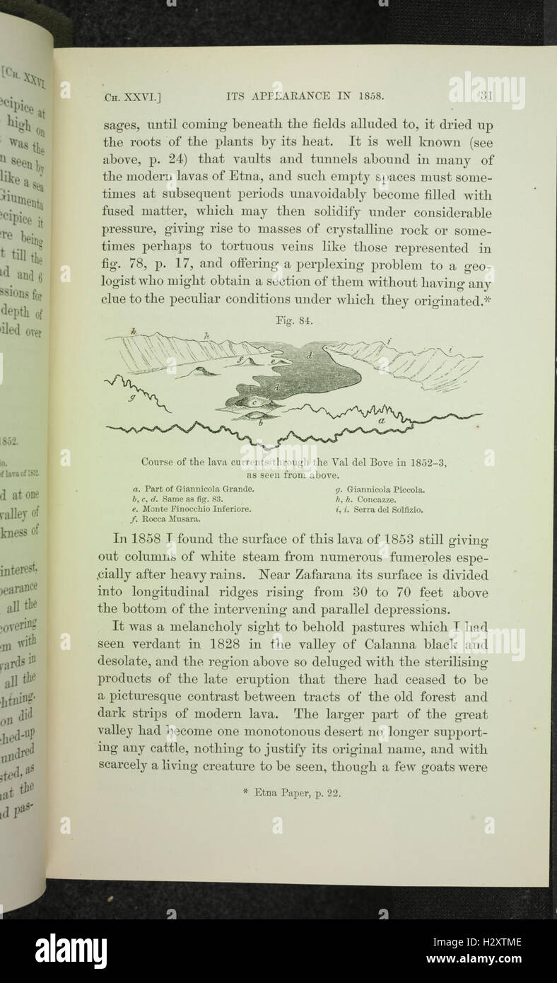 A geological text that outlines the basic principles of geology, with a ...